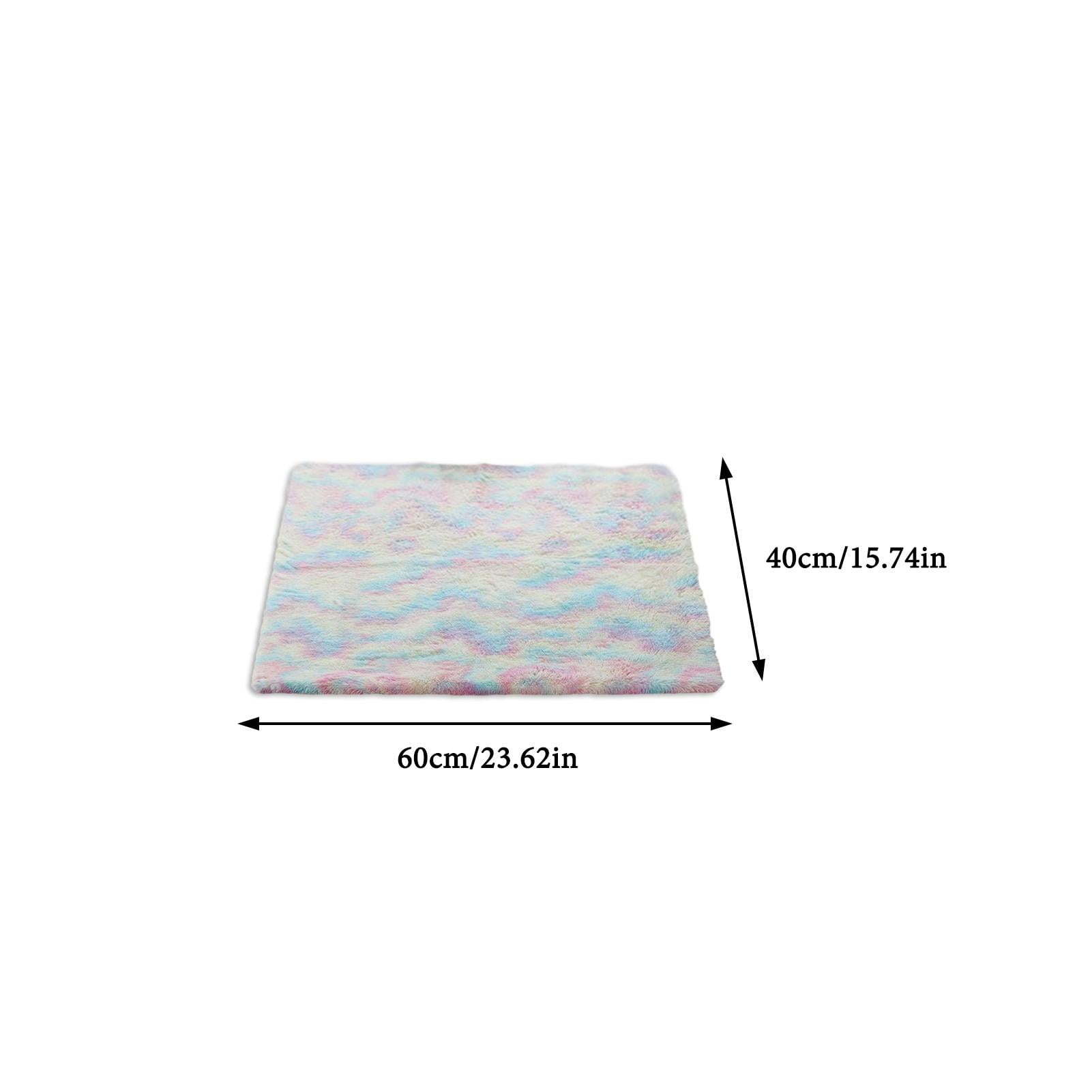 Rainbow Area Rug Fluffy Floor Carpet for Kids Room Home Decor | Walmart ...