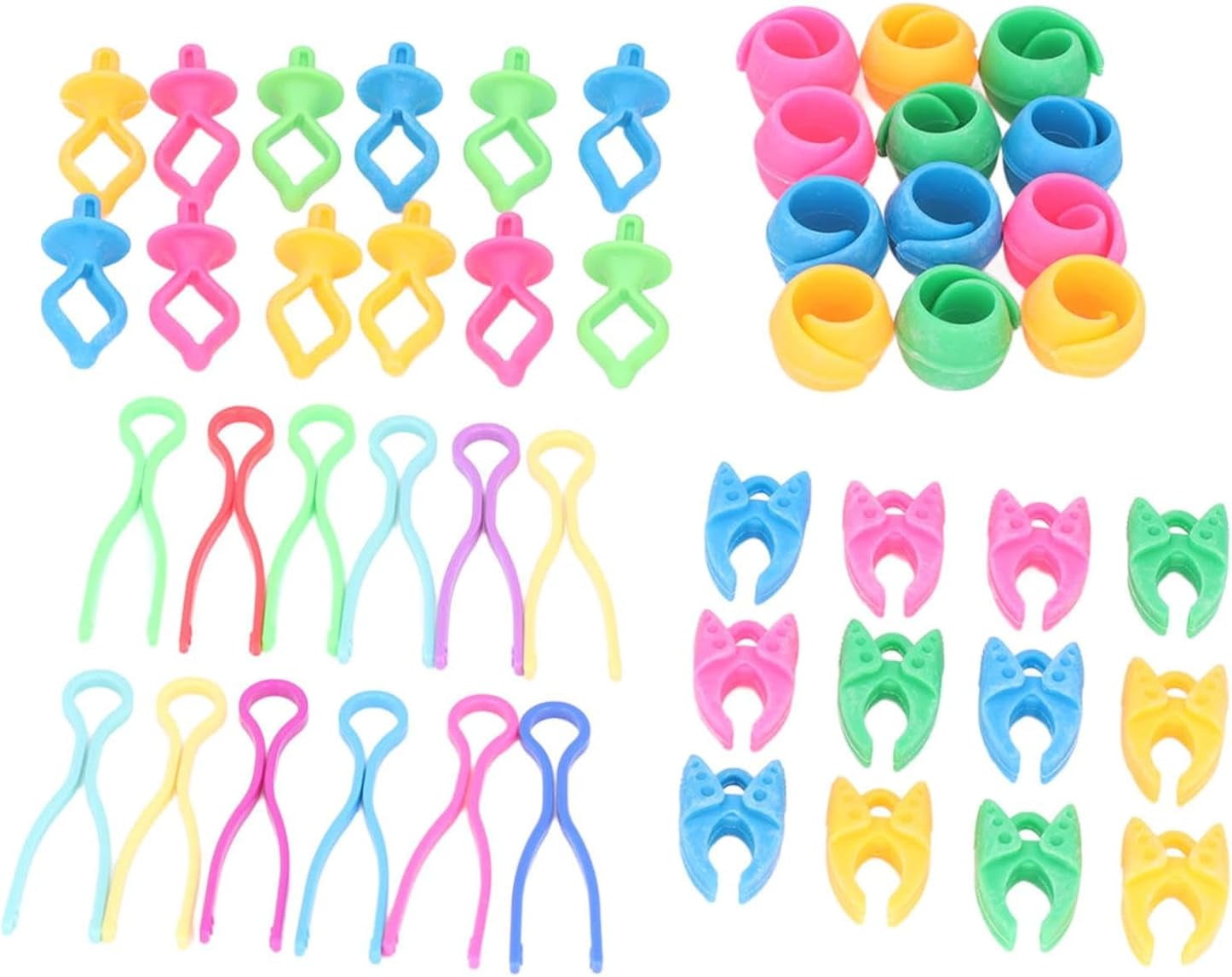 Multicolor Bobbin Holder Clips with Lightweight Fixing Clamps ...