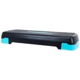 Aerobic Step Platform Trainer with Adjustable 2-Level Risers, 400 Pound ...
