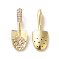 10 pc Rack Plating Brass Cubic Zirconia Pendants Lead Free & Cadmium ...