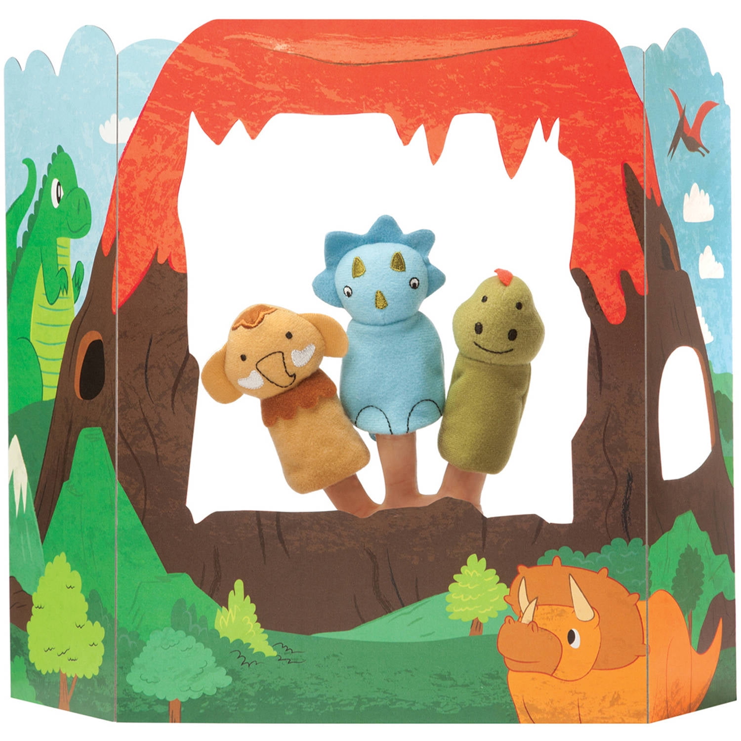 Manhattan Toy Dinosaur Adventures Finger Puppet Set - Walmart.com