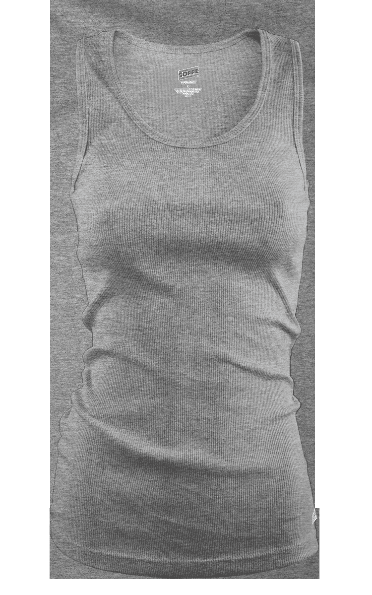 JR BASIC RIB KNIT TANK 100C-197V - Walmart.com