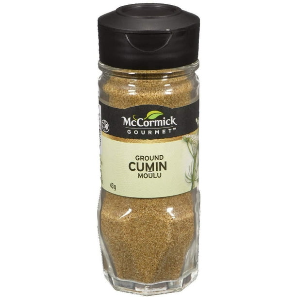 McCormick Gourmet, Ground Cumin, 43g, Peak of Freshness - Walmart.ca