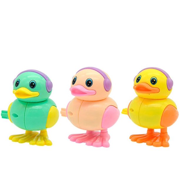 Venalisa Children's Clockwork Jumping Toy Chick Mini Dinosaur Toy Early ...