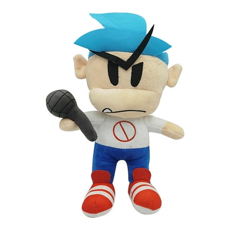 25cm Friday Night Funkin Boyfriend Cute Christmas Plush Toy Cartoon ...