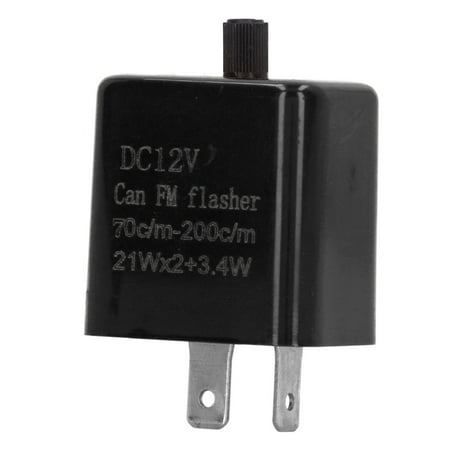 Flasher Relay, Plug And Play LED Turn Signal Flasher Relay 2 Pin For ...