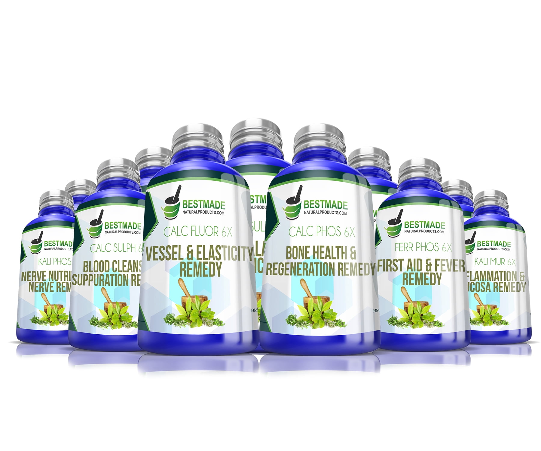 Classic Tissue Cell 12 Salt Kit Bone Health and Fever Remedy - Bestmade ...