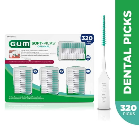 GUM Soft-Picks Original Dental Picks, 320 Count - Walmart.ca