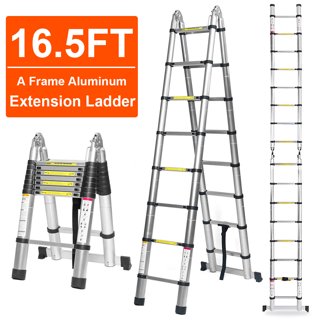 Louisville Ladder 30x54 Aluminium Attic Ladder, 375-pound Load Capacity ...