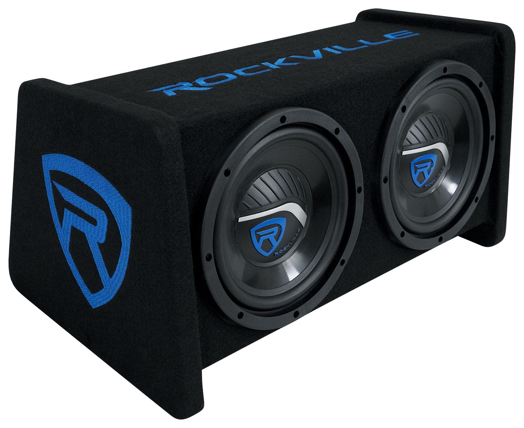 Rockville RV208P Dual 8" 800w Car Audio Subwoofers in Vented Sub ...