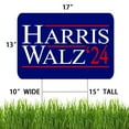 Harris Walz 2024 Kamala Harris Tim Walz Waltz For President Yard Sign ...
