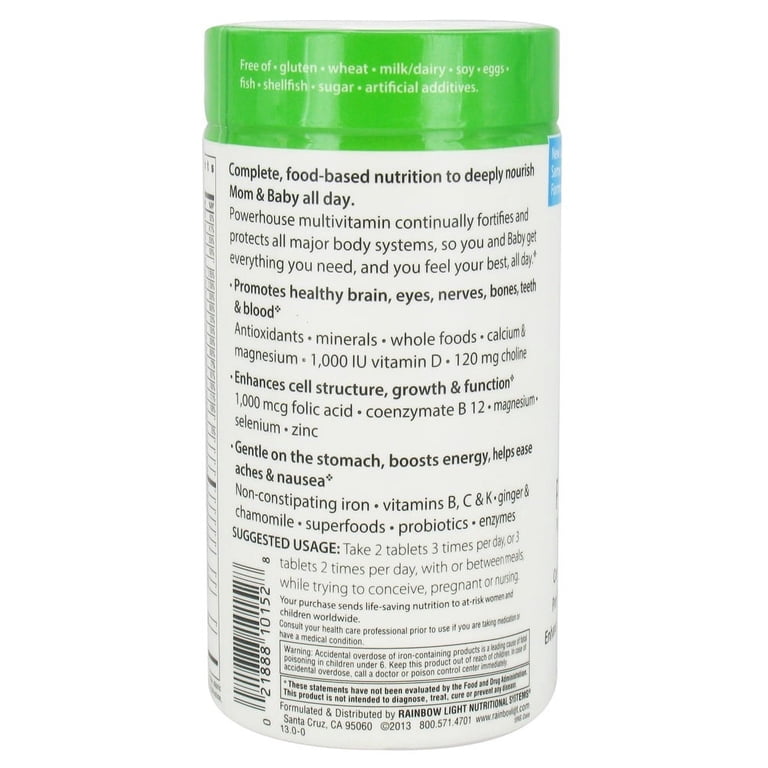 Rainbow Light Complete Nutritional System Multivitamin | Shelly Lighting