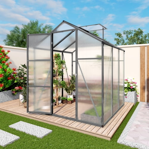 Click here for Lijian Windproofaluminum House 6x6 Ft Polycarbonat... prices