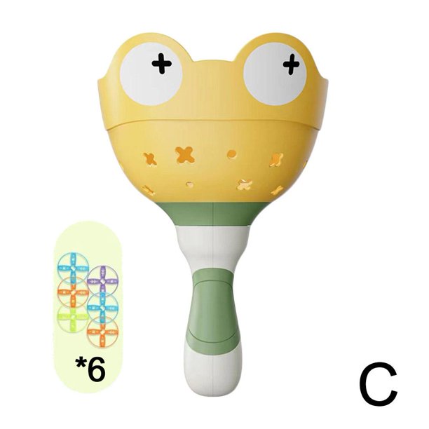 Outdoor Sport Flying Disc Launcher Kids Flying Toys Pull String UFO ...