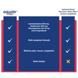 Equate Maximum Strength Severe Congestion & Sinus Relief, 6 fl oz HSA ...