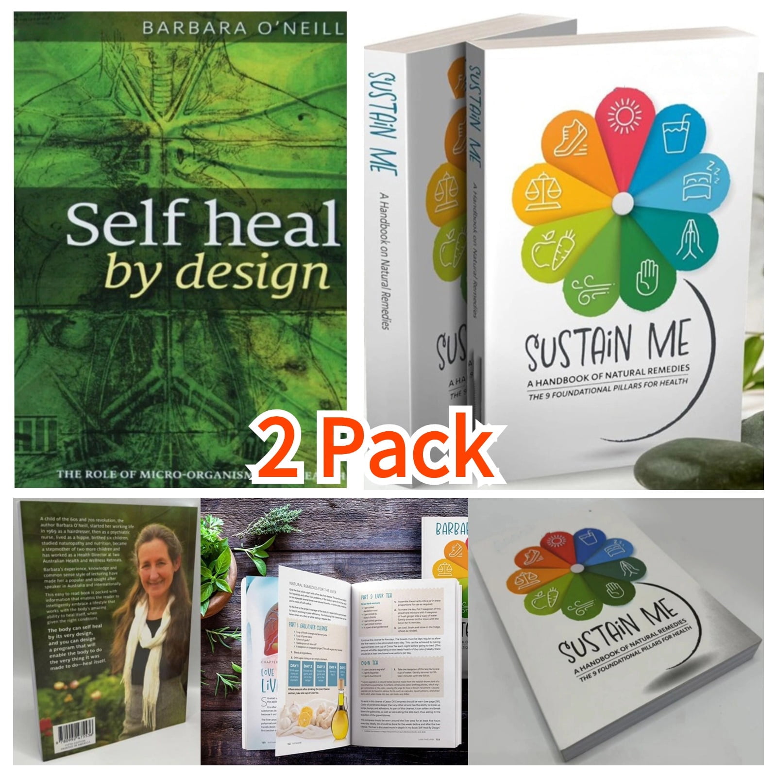 Click here for Keioly 2 Pack Sustain Me & Self Heal By Design By... prices