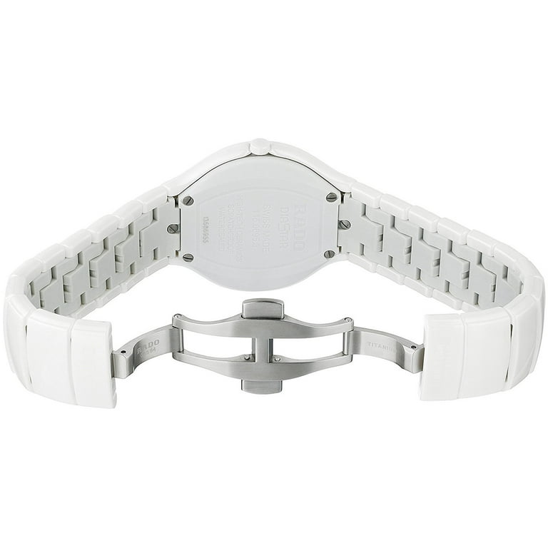 Rado True Jubile White Ceramic Womens Watch Calendar Quartz Rado True Jubile White Ceramic Womens Watch Calendar Quartz