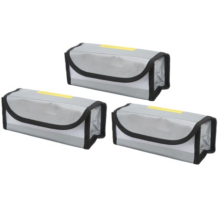Lipo Safe Bag, Air Isolation Fireproof Battery Bag PVC Fiber Easy To ...
