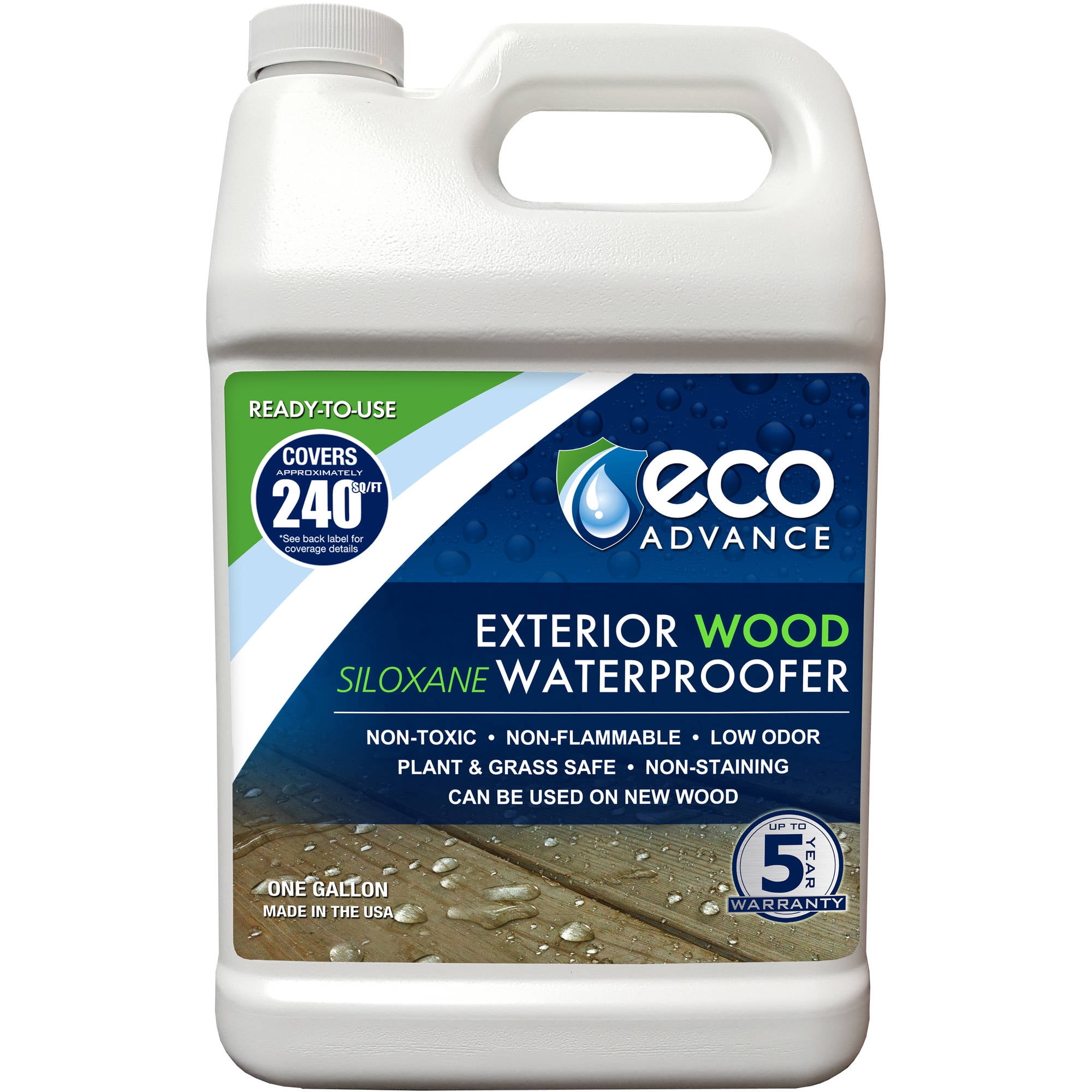 Eco Advance Wood Siloxane Waterproofer, Ready-to-Use, 1 Gallon ...