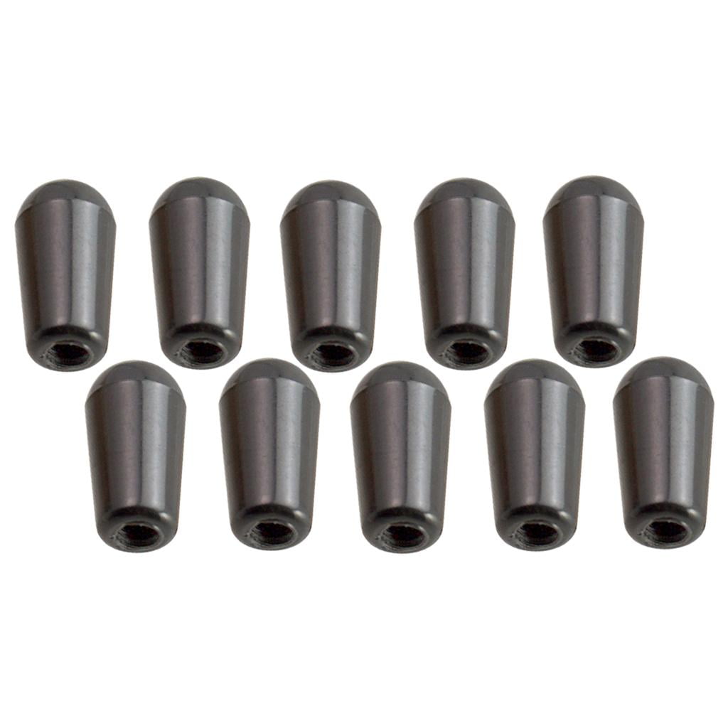 Black Toggle Switches Knobs Tip Buttons for ST SQ Electric Guitar ...