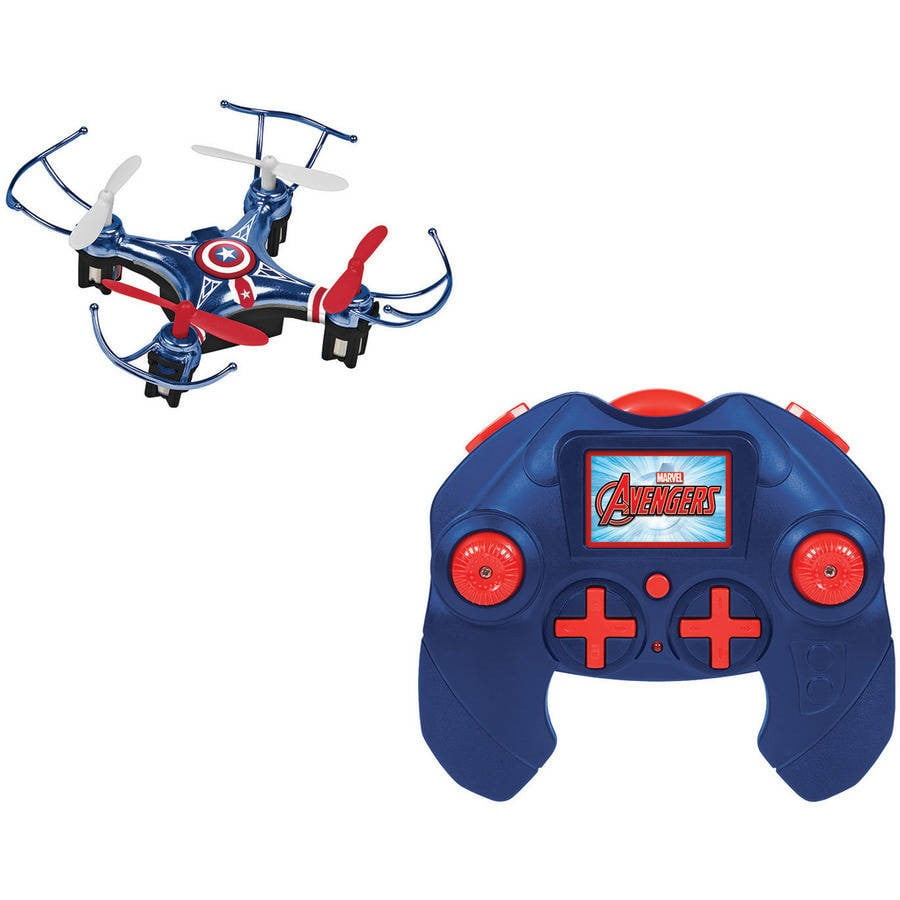 Marvel Avengers Captain America Micro Drone 4.5-Channel 2.4GHz RC ...