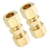 Uxcell Tee Shape Tubing Cross Joint Connectors Adapters Water Pipe ...