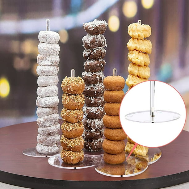 Acrylic Donut Display Stand Wedding Frame Party Dessert Display Stand ...