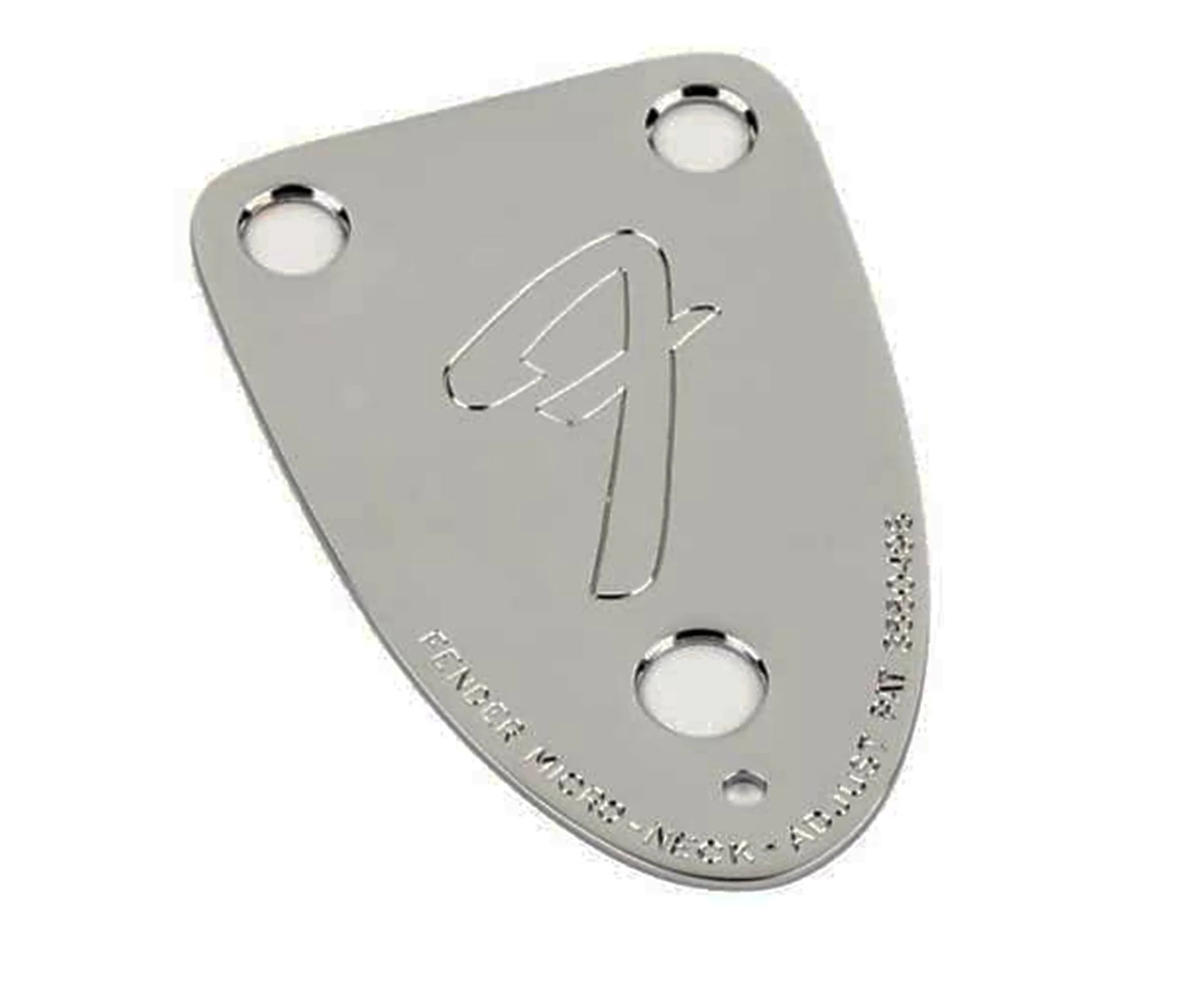 Fender USA 3-Bolt F Neck Plate Chrome 70's Style - Walmart.com