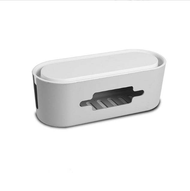 Artrylin Cable Management Box, Wire Organizer Box with Phone Holder ...