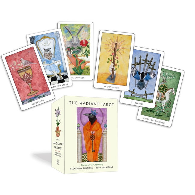 The Radiant Tarot : Pathway to Creativity (78 Cards, Full-Color Guide ...