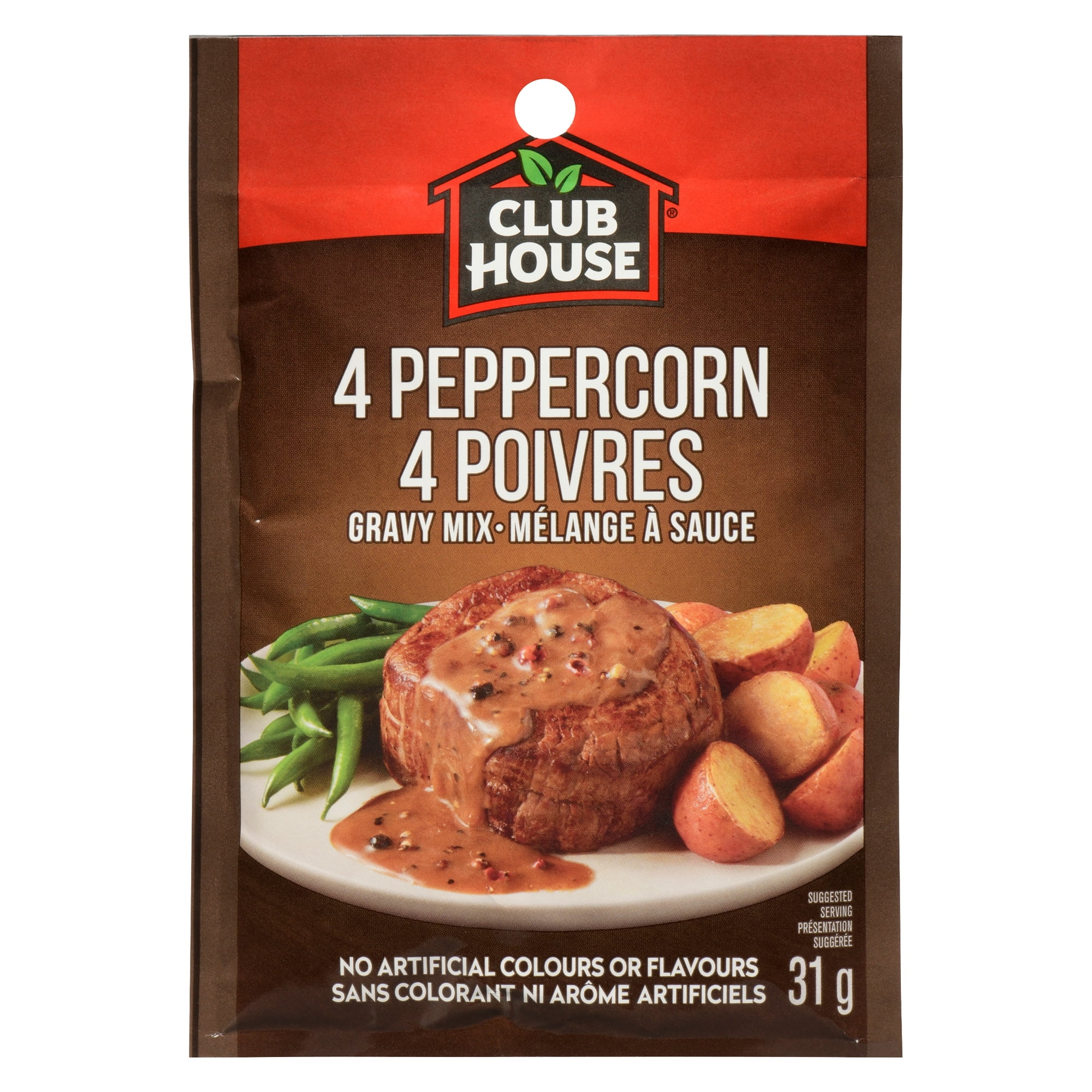 Click here for Club House 4 Peppercorn Gravy Mix 31 G prices