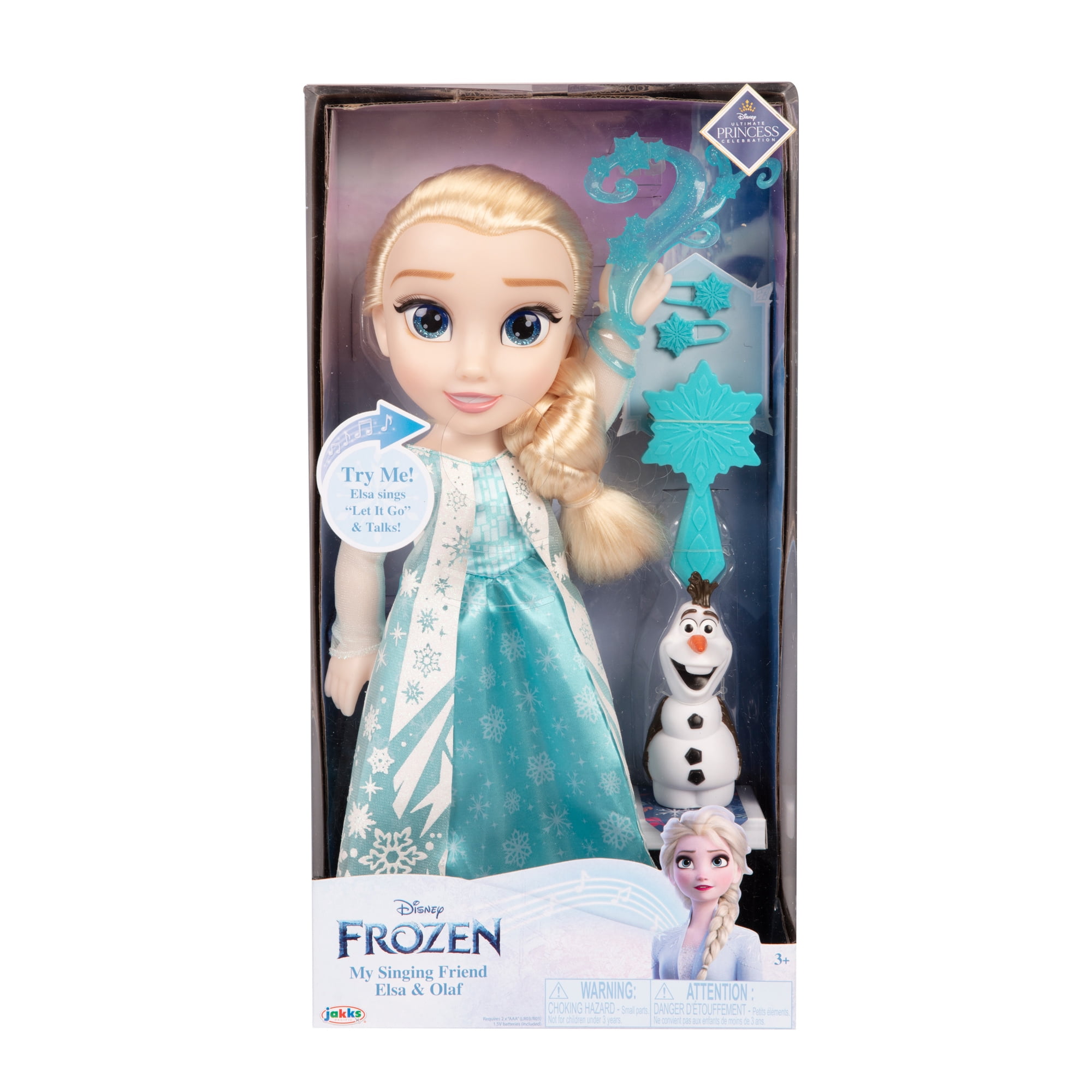 Disney - Disney Frozen Classic Elsa Feature Doll - Walmart.com