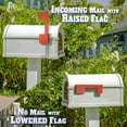 Anley Universal Mailbox Flag Kit Rust Resistant Suitable For Wood