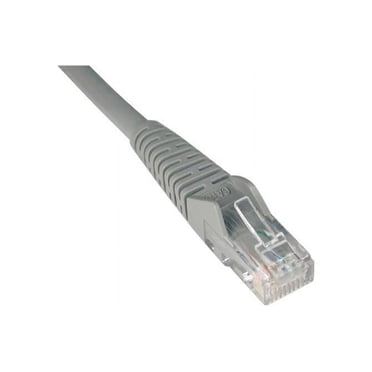 2ft Cat6 Gigabit Snagless Molded Patch Cable RJ45 M/M Black - Walmart.com