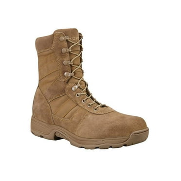 Interceptor Men's Frontier Tactical Work Boots, Coyote Brown - Walmart.com