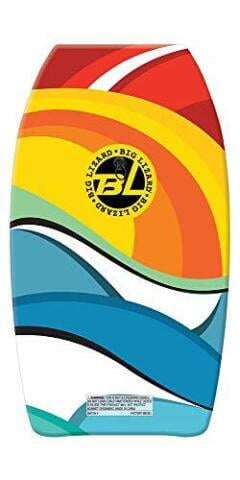 PMU Graphics Printed Bodyboard-Lightweight Wrist Leash Slick Bottom ...