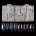 2026 New Nail Art 500-Piece Box of Nail Tips, French Full-Cover and ...