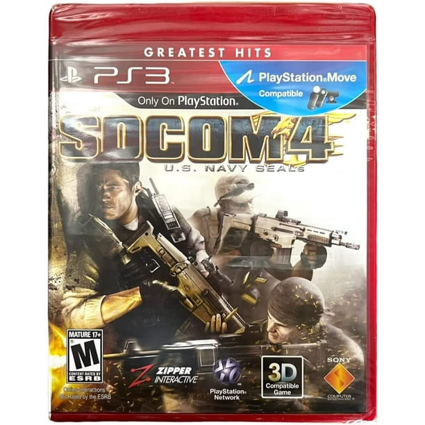 SOCOM 4 US NAVY SEALS ps3 GH - zipper PS3 | Bodega Aurrera en línea