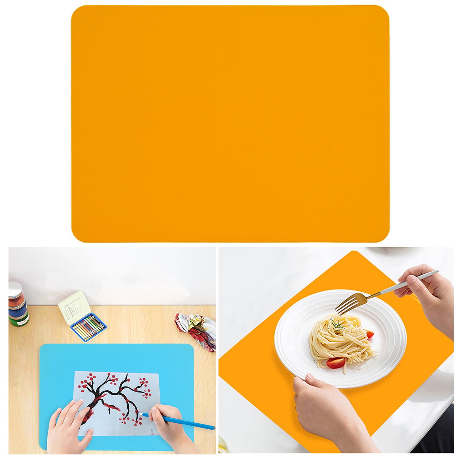 Honrane Craft Mat - Large Silicone Resin Epoxy Paint: Nonstick, Heat ...