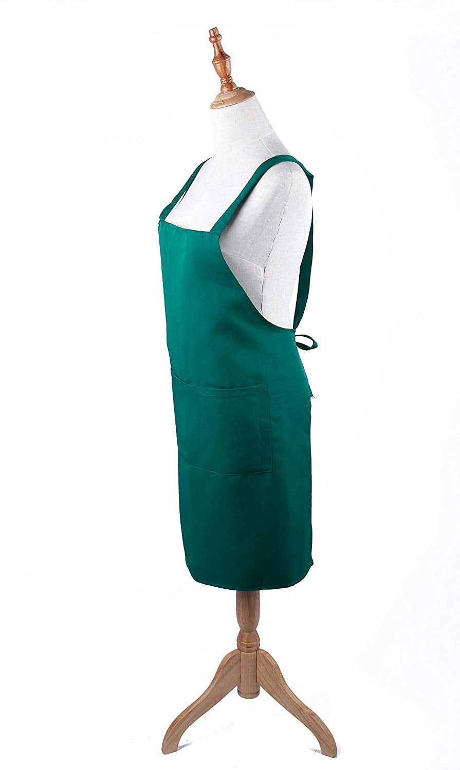 Novo Apron For Women/Men With 3 Pockets - 30”x26” H-Style Shoulders ...