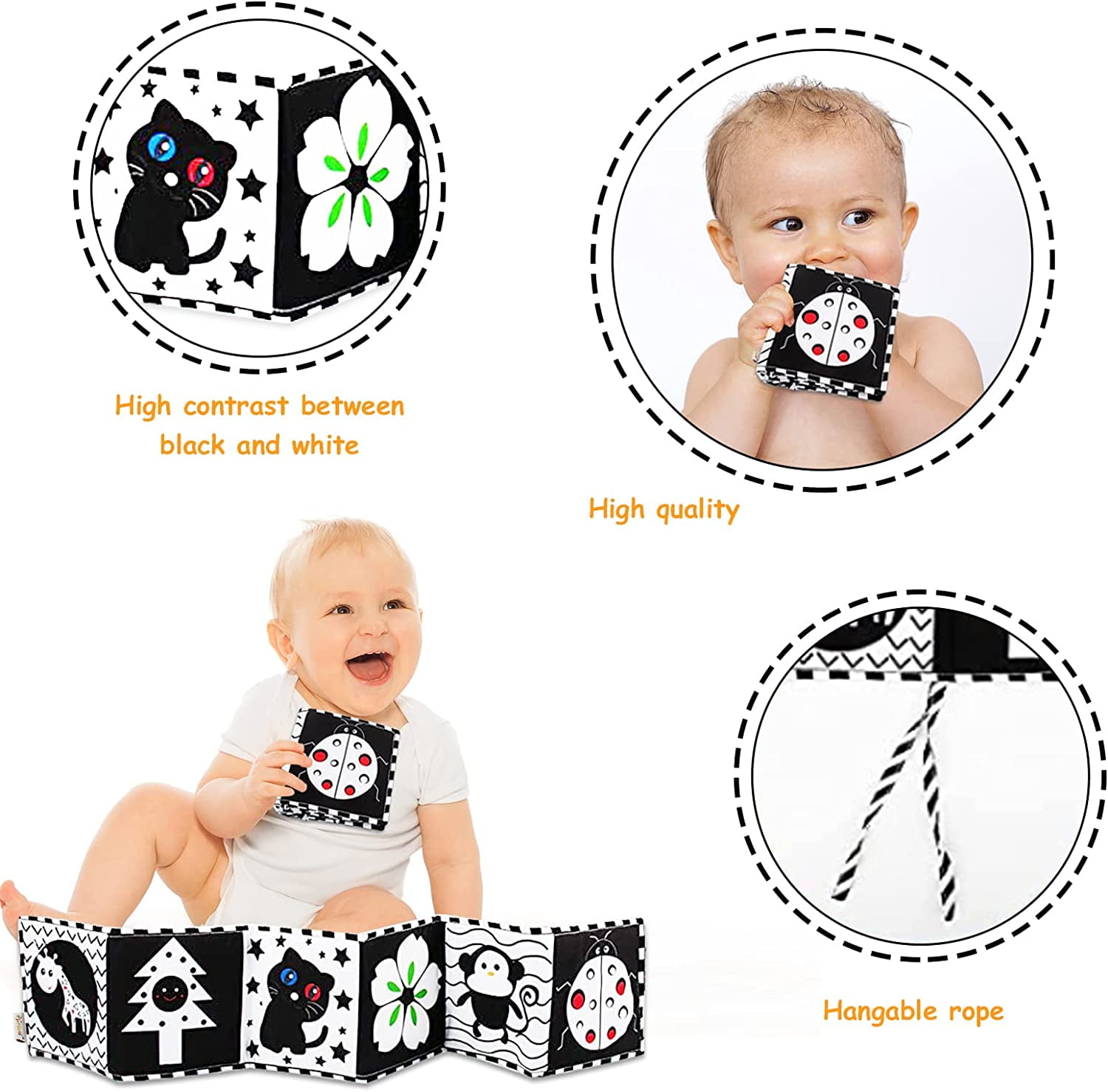 Black And White Objects For Babies