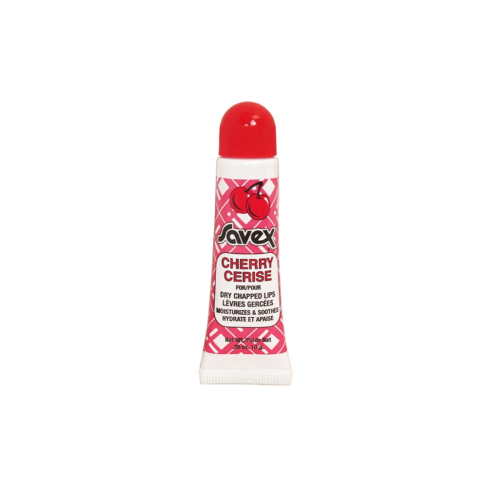 Savex Lip Balm Cherry Soft Tube 0.35oz/9.9g - Walmart.com