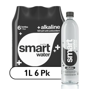 smartwater vapor distilled premium water, cucumber lime, 23.7 fl oz, 12 ...