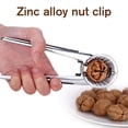 Agiufgs Nut Cracker Zinc Alloy Heavy, Spring-Loaded with Handle, for ...