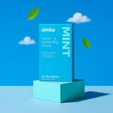 Zimba Teeth Whitening Strips, Enamel Safe Vegan Teeth Whitener, 28 ...