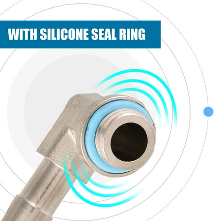 Computer Water Cooling, 90 Degree Elbow Adapter, Sealing G1/4 For Hose ...