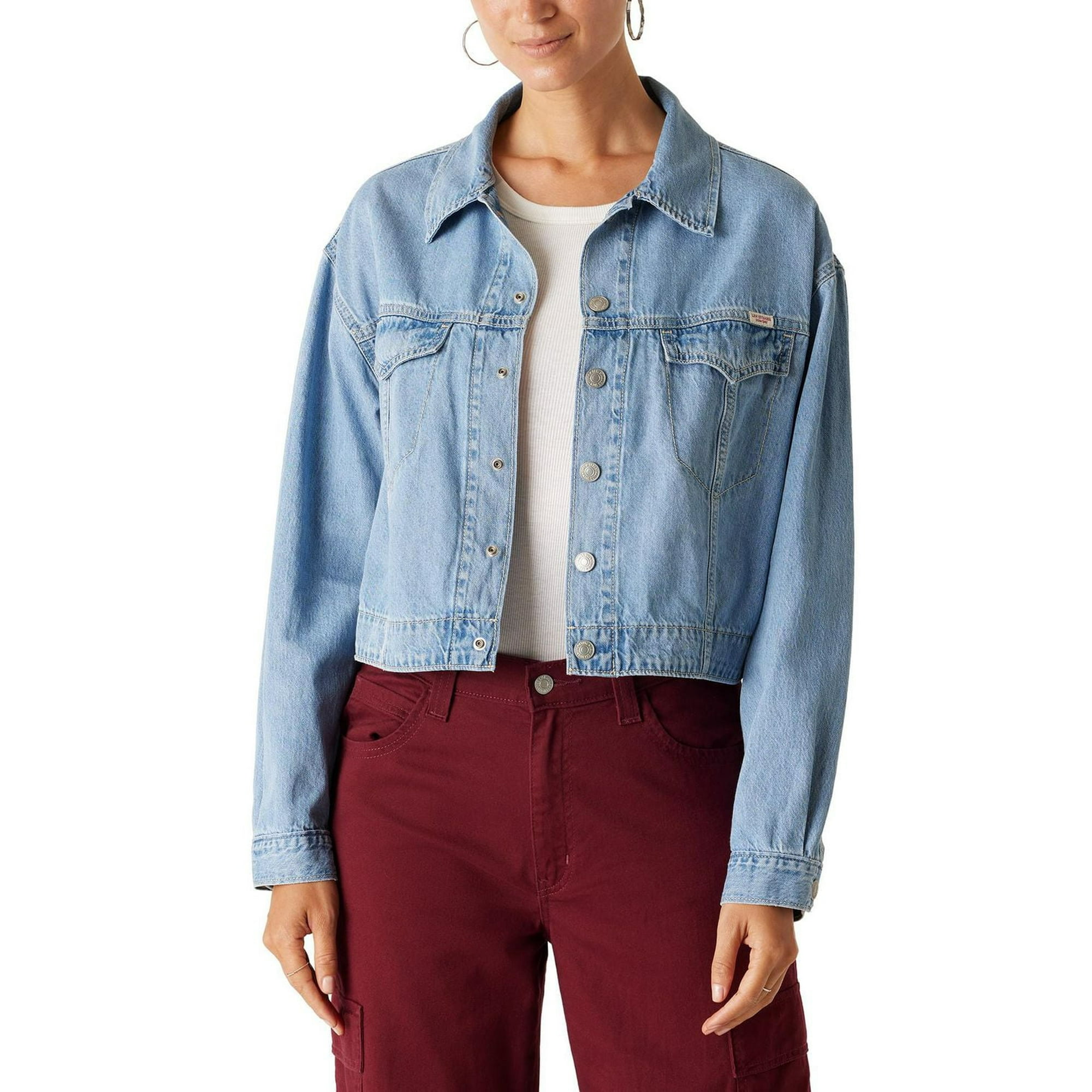 Click here for Levi Strauss Signature Womens Vintage Easy Trucker... prices