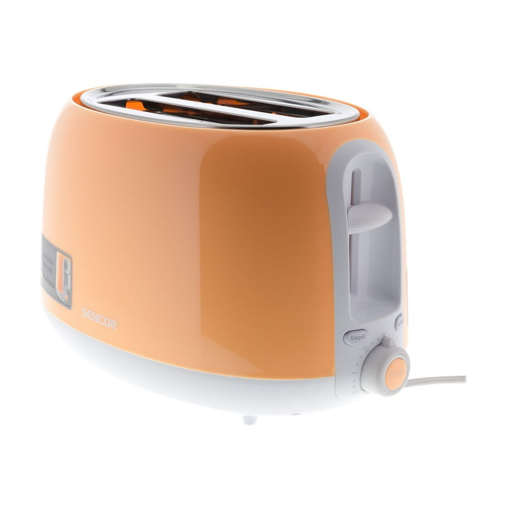 Sencor STS33OR 2-slot Toaster, Peach Orange - Walmart.com - Walmart.com