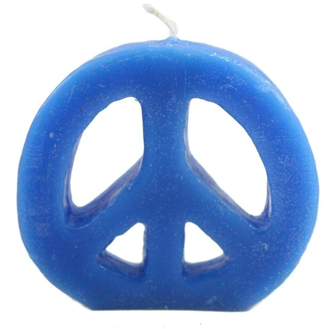 Colorful Peace Sign Candle - Walmart.com