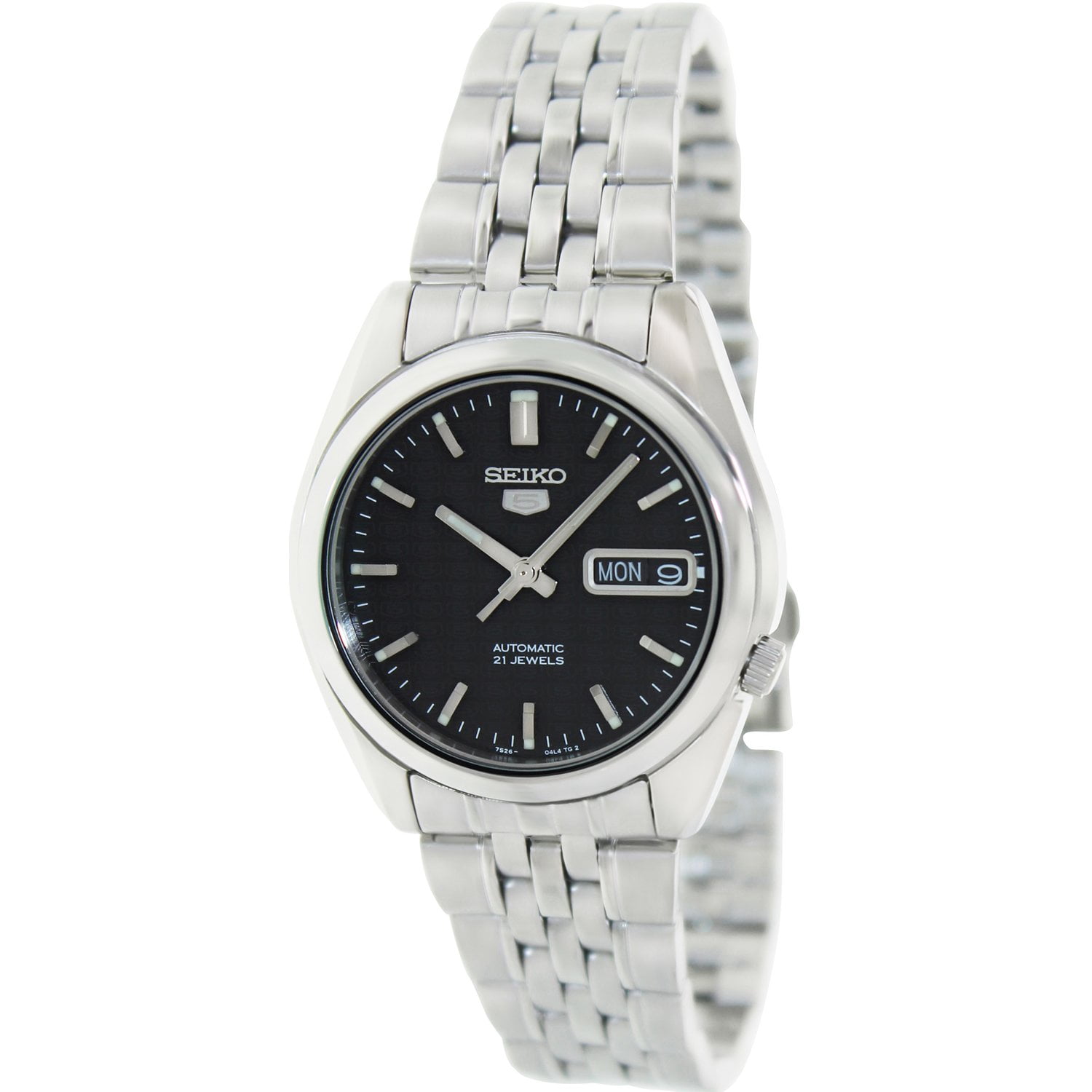 Click here for Seiko Mens 5 Automatic Snk361k Black Stainless-Ste... prices